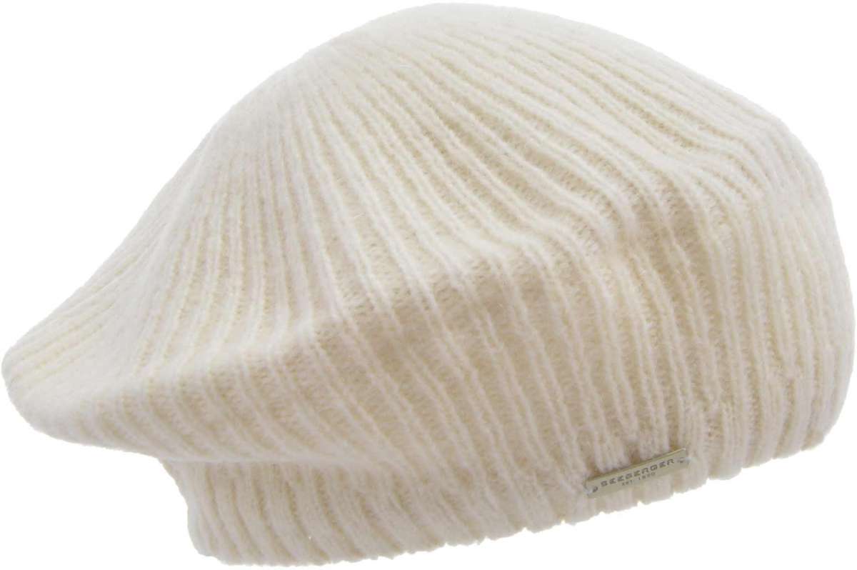 SEEBERGER women knit headwear »knit beret in fashion yarn 19491-0 ...