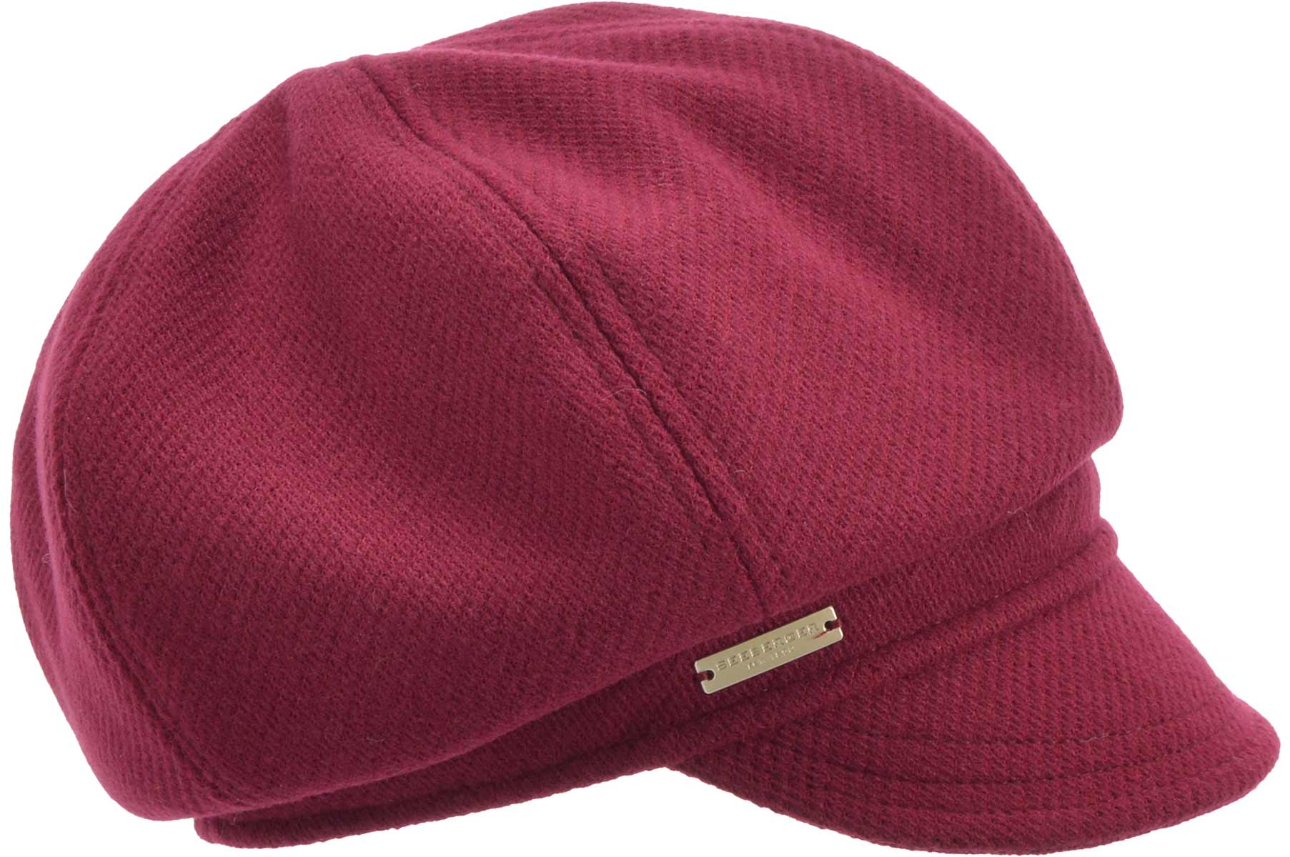 SEEBERGER women cut and sewn cap »fabric balloon cap 19444-0 19444-0 ...