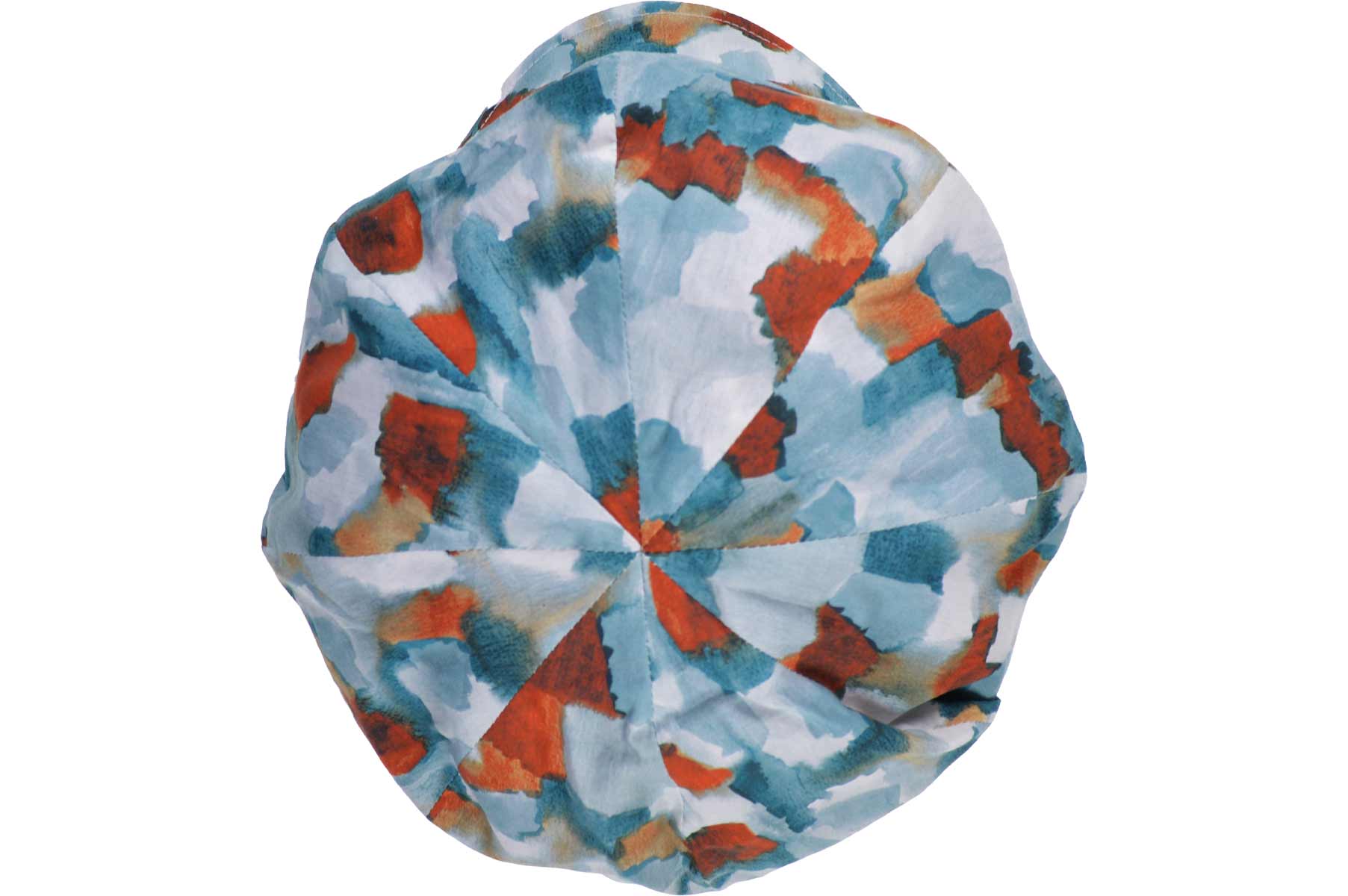 SEEBERGER women cut and sewn cap »fabric balloon cap with watercolor ...